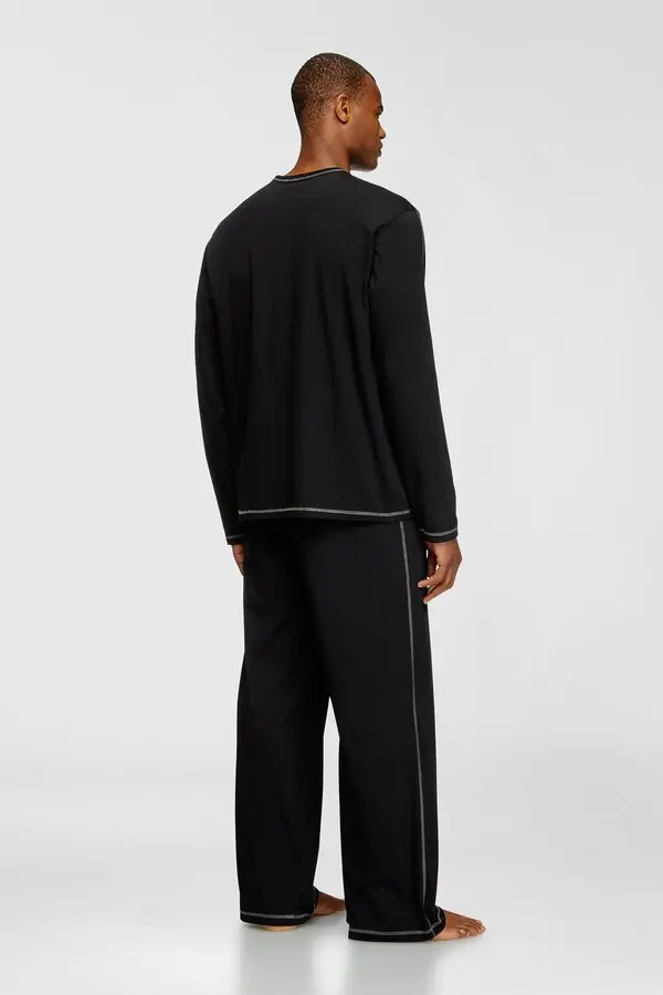 DIESEL® Pyjamas In Cotton Jersey - Black