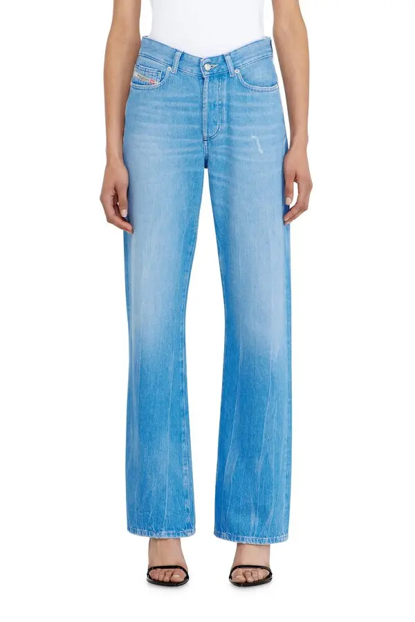 DIESEL® D-sent High Waist Regular Fit Jeans