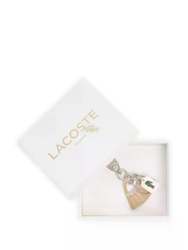 Lacoste Lenglen Charm Keyring