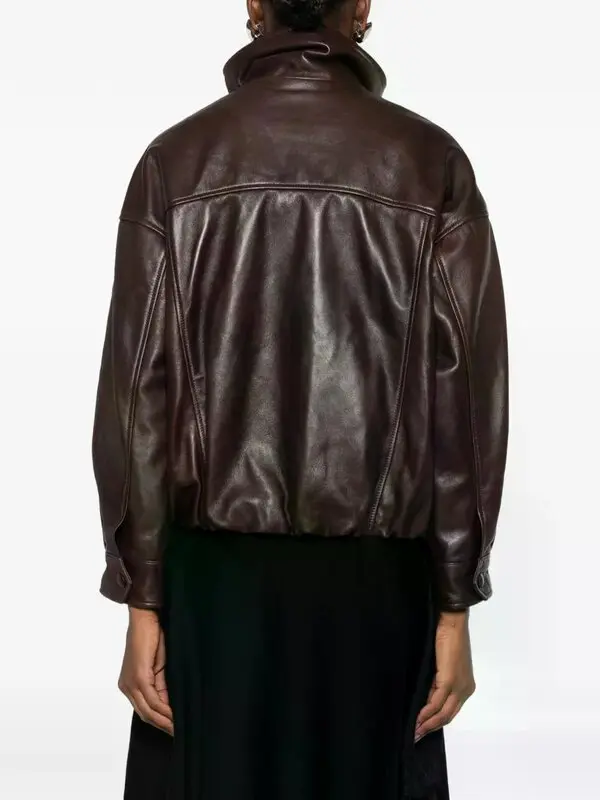 Nour Hammour Roland Leather Jacket