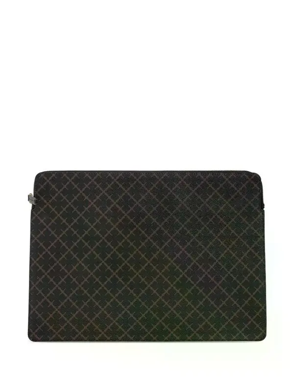 BY MALENE BIRGER Monogram Laptop Case - Brown