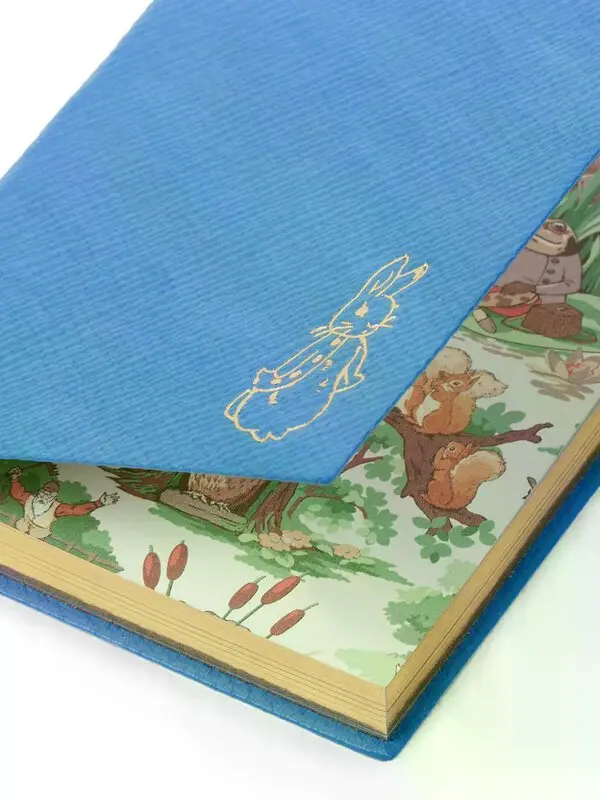 Smythson X Peter Rabbit And Friends Panama Leather Notebook