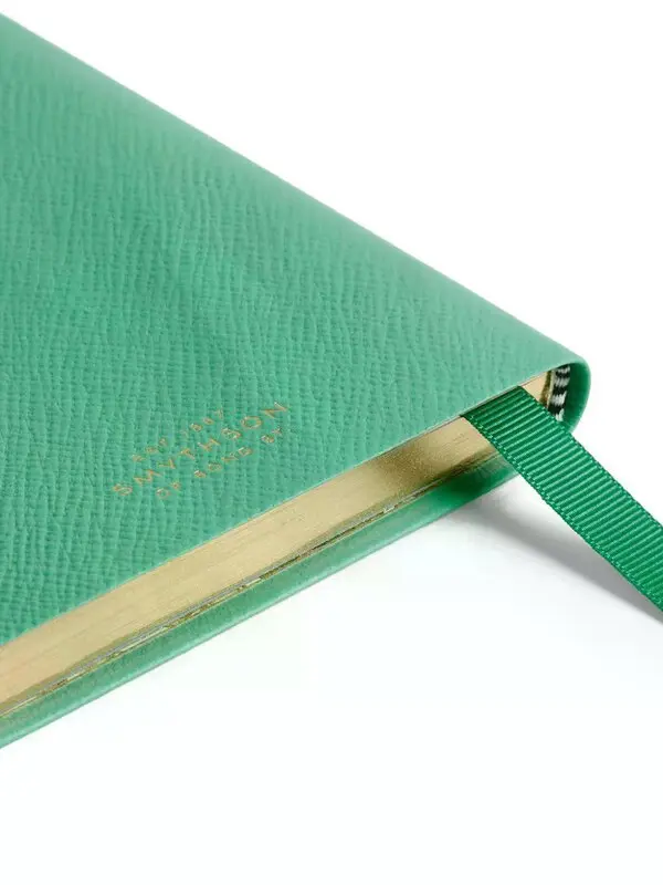 Smythson X Peter Rabbit And Friends Chelsea Panama Leather Notebook