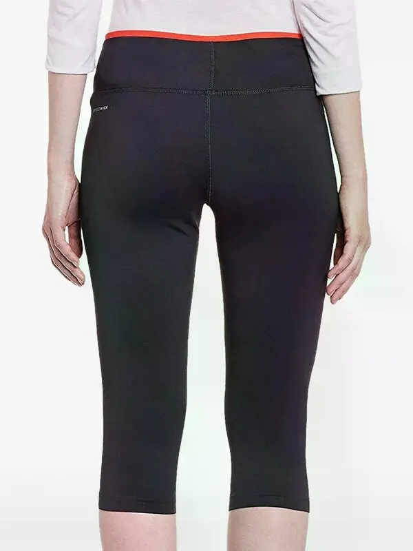 REEBOK Logo-print Cropped Leggings