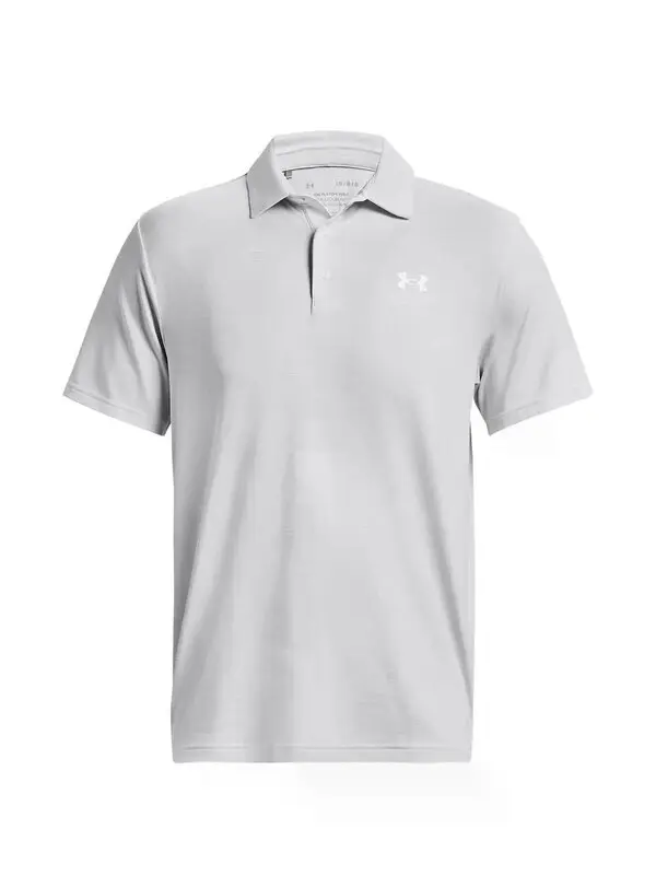 Under Armour Playoff 3.0 Stripe Polo Shirt - Grey