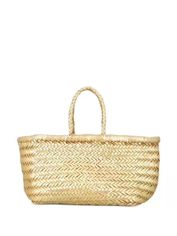 Dragon Diffusion Small Triple Jump Leather Tote Bag