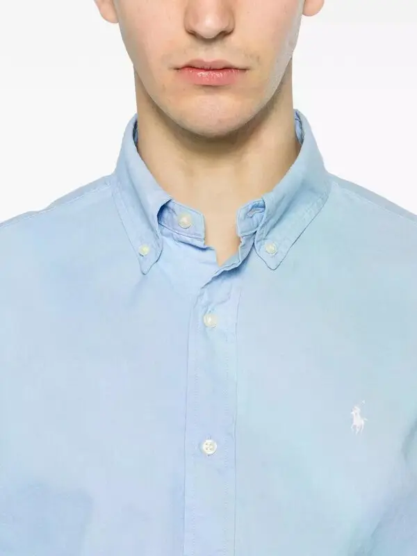 Polo Ralph Lauren Logo-embroidered Button-down Shirt