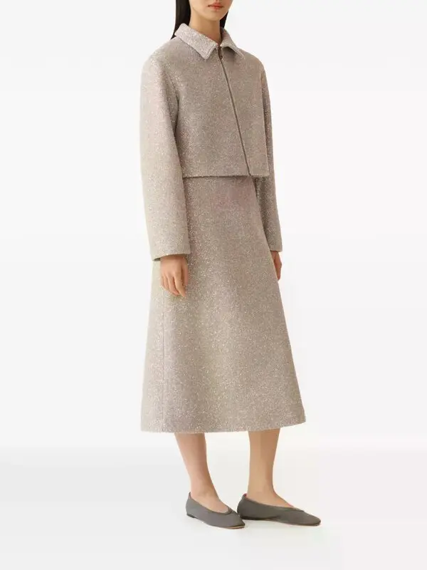 Fabiana Filippi Cropped Zip Jacket
