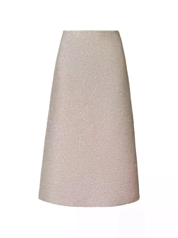 Fabiana Filippi A-line Midi Skirt - Neutrals