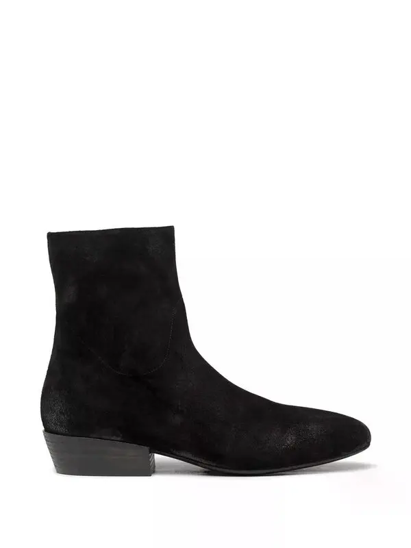 Marsèll Granblocco Leather Ankle Boots - Black