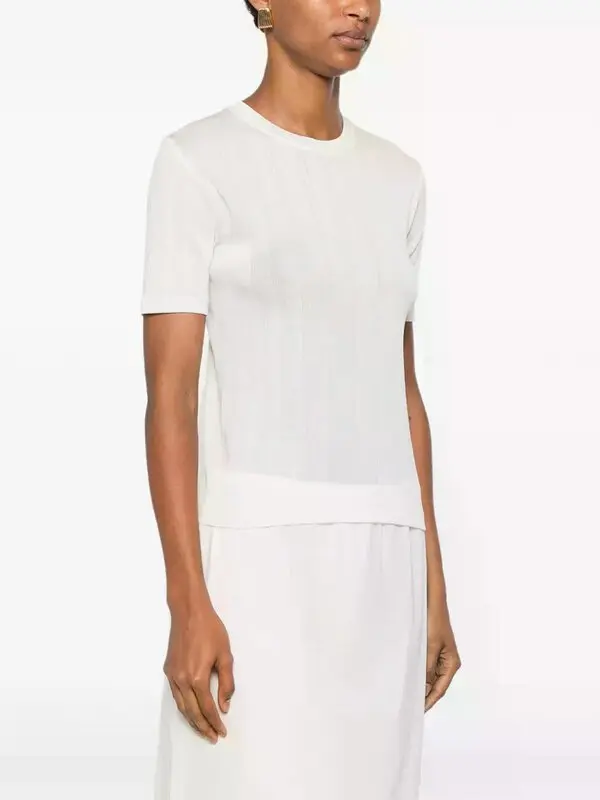 THE ROW Etina Ribbed T-shirt