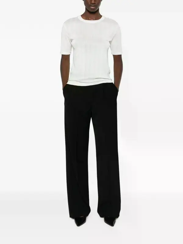 THE ROW Etina Short-sleeve T-shirt - Neutrals