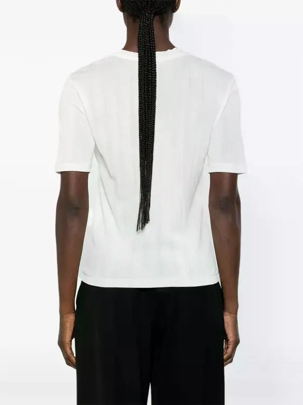 THE ROW Etina Short-sleeve T-shirt - Neutrals