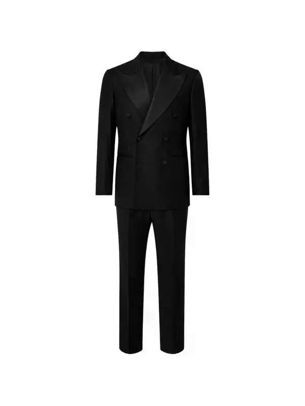 FRANZESE COLLECTION Beckham Satin-lapel Tuxedo Suit