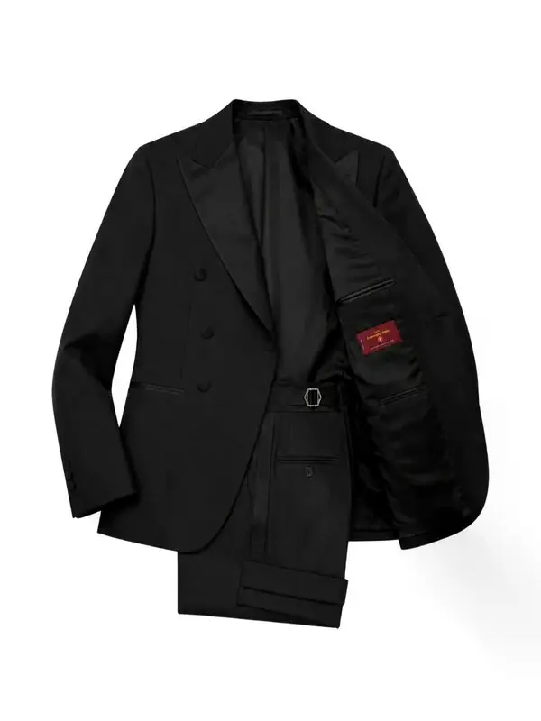 FRANZESE COLLECTION Beckham Satin-lapel Tuxedo Suit