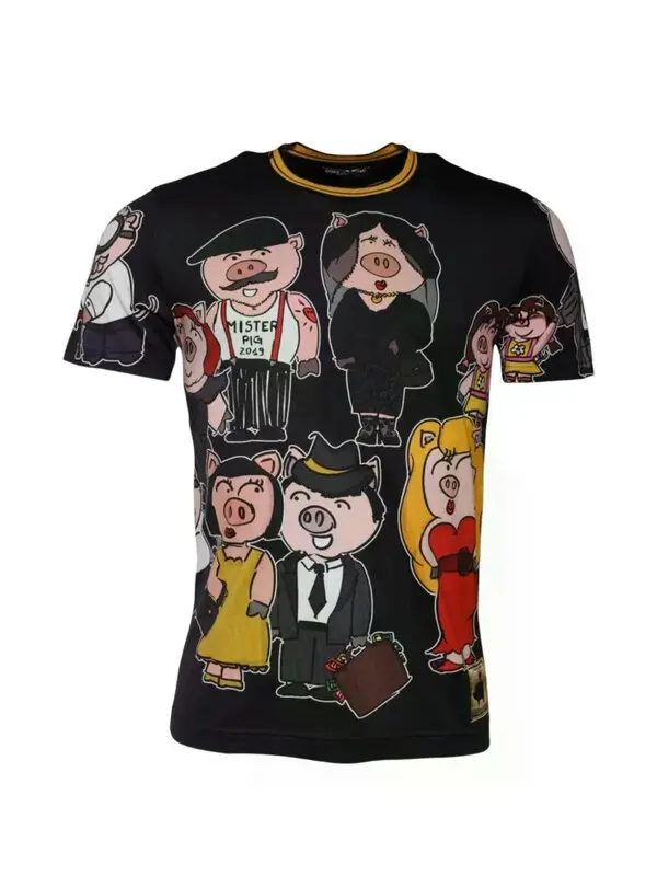 Dolce & Gabbana Sicily Pig Short-sleeve T-shirt
