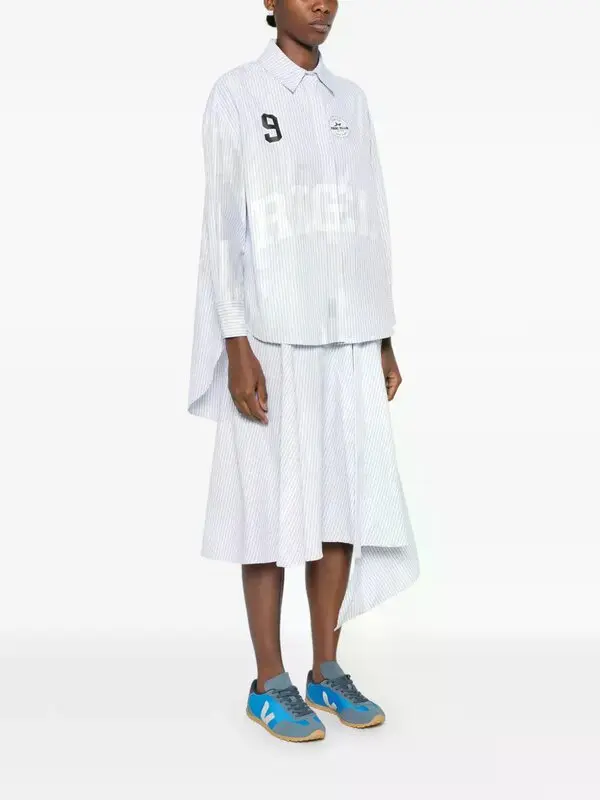 MARC ELLIS Vertical Stripe Shirt