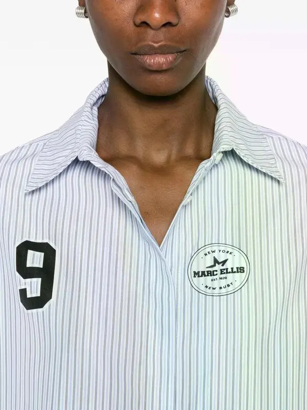 MARC ELLIS Vertical Stripe Shirt