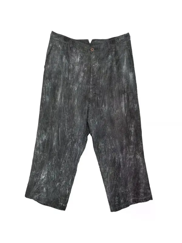 RUNDHOLZ Pinstripe Faded Effect Trousers