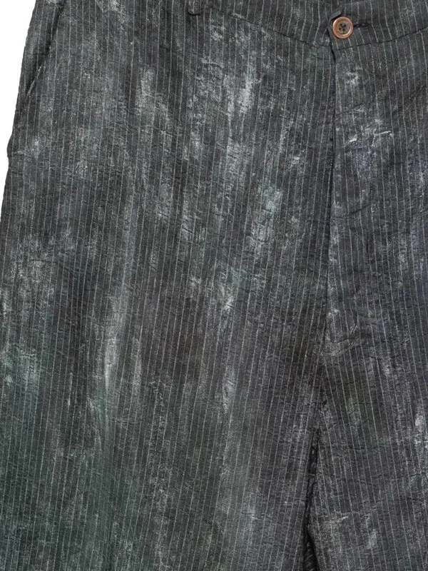 RUNDHOLZ Pinstripe Faded Effect Trousers