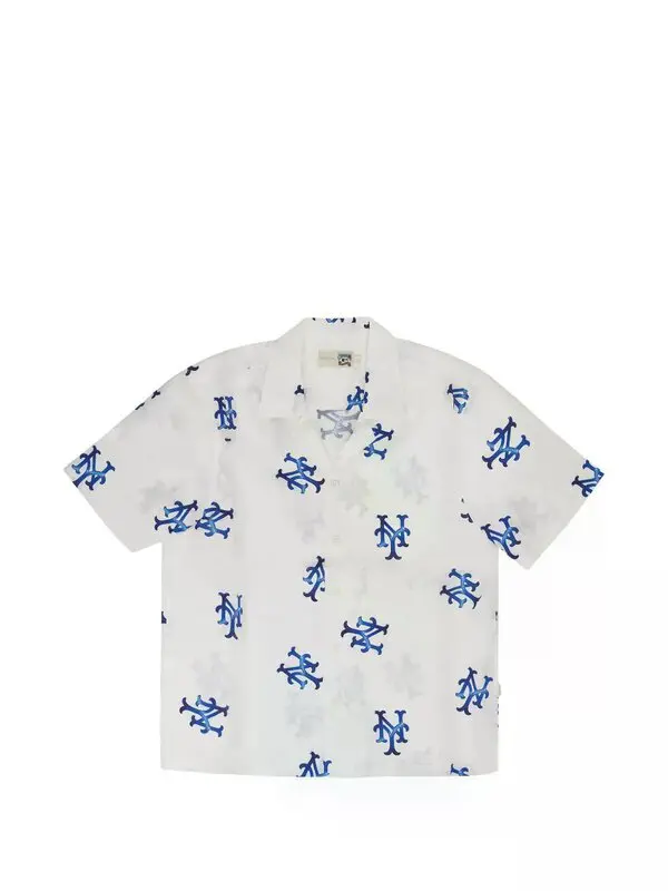 Aimé Leon Dore X New York Mets Logo-print Shirt