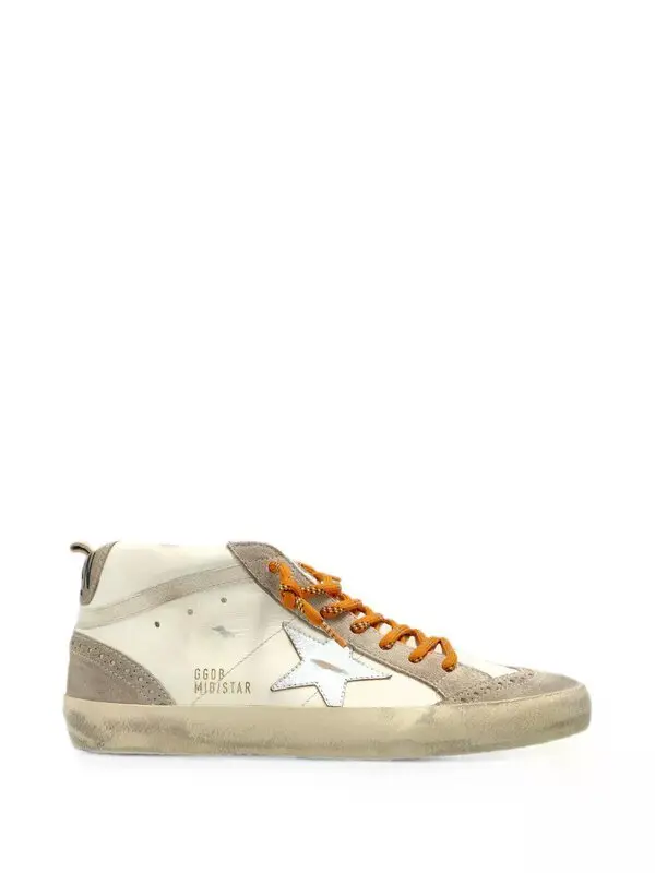 GOLDEN GOOSE Mid Star Sneakers - Neutrals