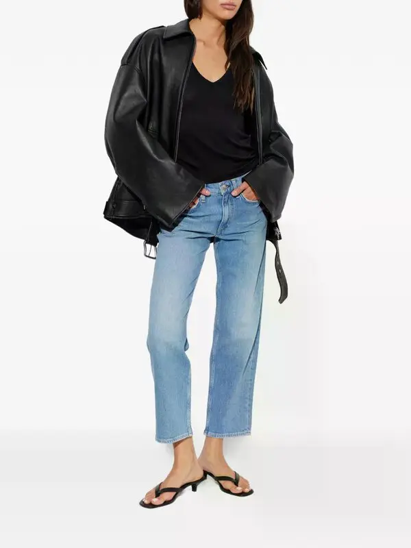Rag & Bone Faded Straight-leg Jeans