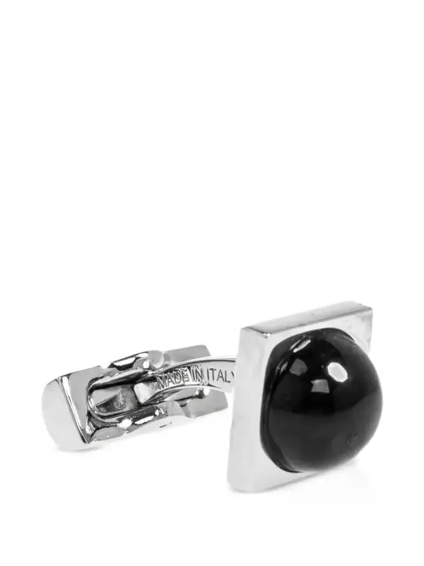 FERRAGAMO Stone-embellished Mismatched Cufflinks
