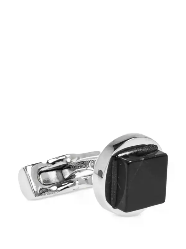 FERRAGAMO Stone-embellished Mismatched Cufflinks