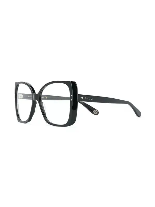 Gucci Oversized Square Frame Glasses