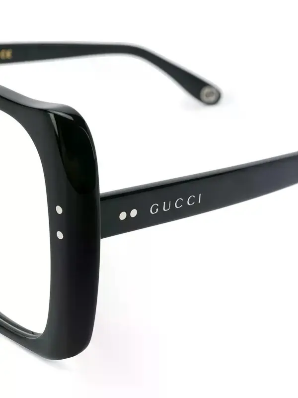 Gucci Oversized Square Frame Glasses