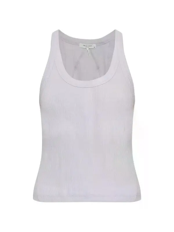 Rag & Bone Ribbed Knit Racerback Tank Top
