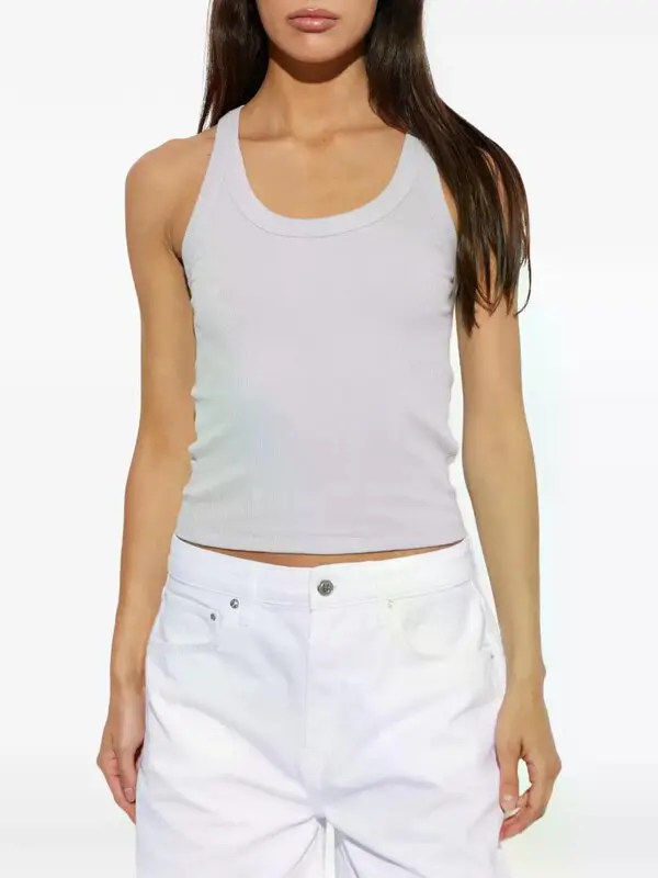 Rag & Bone Ribbed Knit Racerback Tank Top