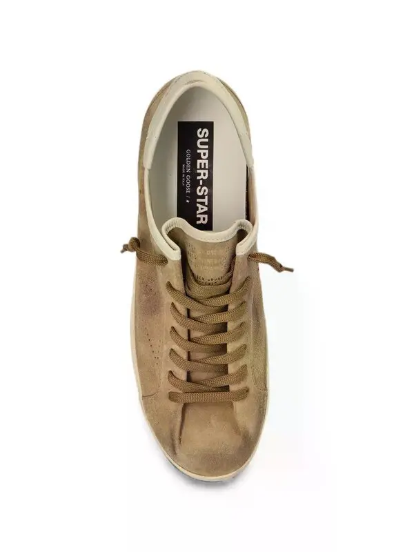 GOLDEN GOOSE Super-star Distressed Sneakers
