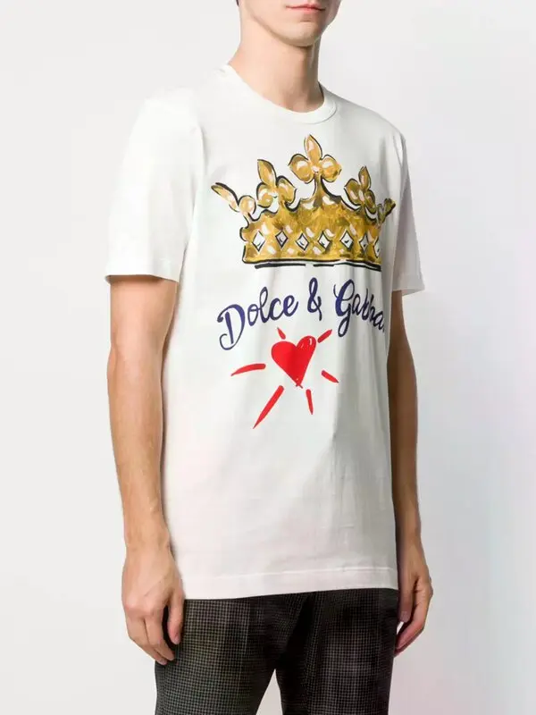 Dolce & Gabbana Crown-print T-shirt