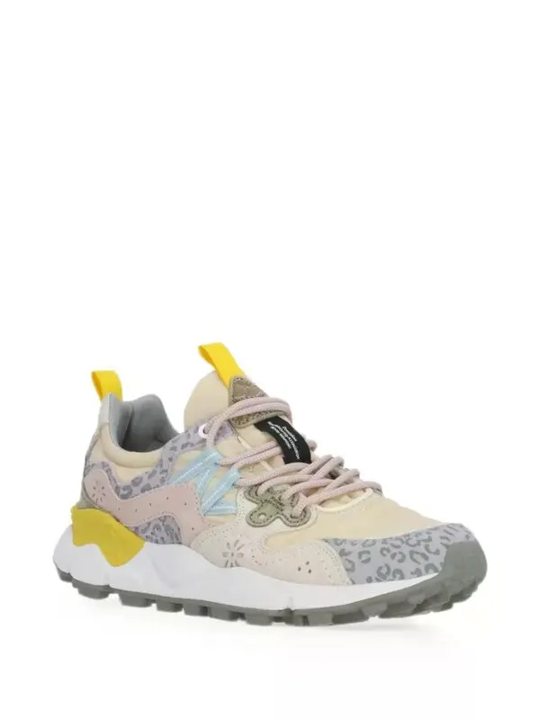 FLOWER MOUNTAIN Yamano Leopard-print Sneakers
