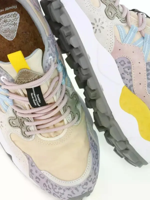 FLOWER MOUNTAIN Yamano Leopard-print Sneakers