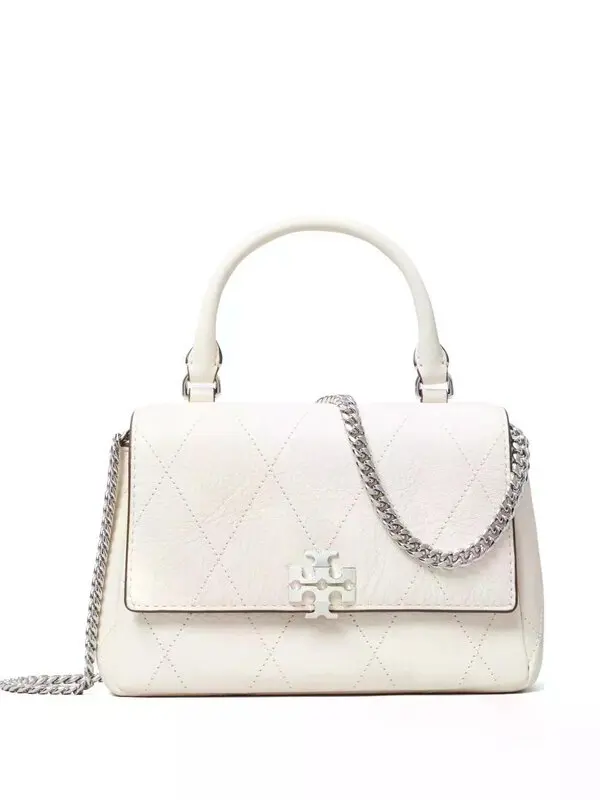 Tory Burch Mini Charlie Quilted Top-handle Crossbody Bag