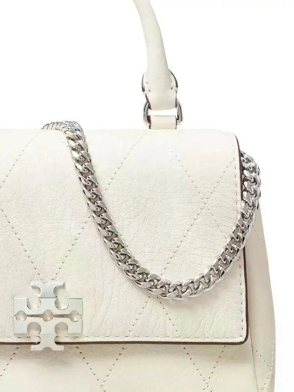 Tory Burch Mini Charlie Quilted Top-handle Crossbody Bag
