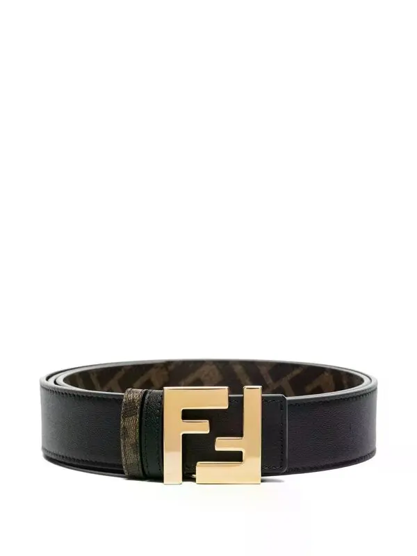 Fendi Ff Logo Plaque Belt