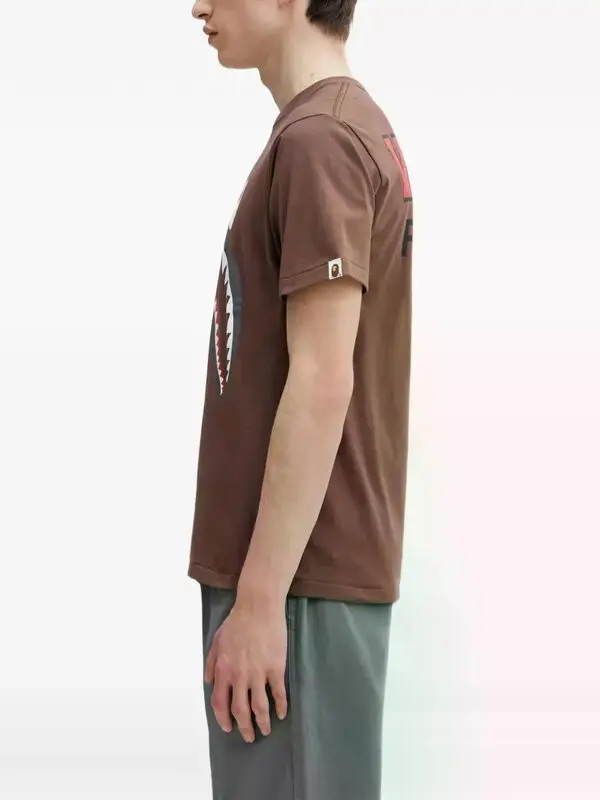 A BATHING APE Shark Graphic-print T-shirt