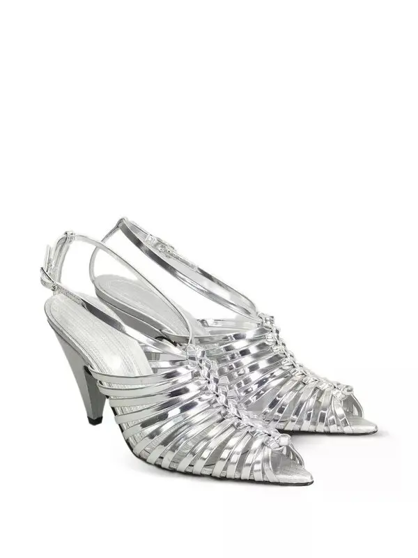 SERGIO ROSSI Wovenia Strappy Sandals