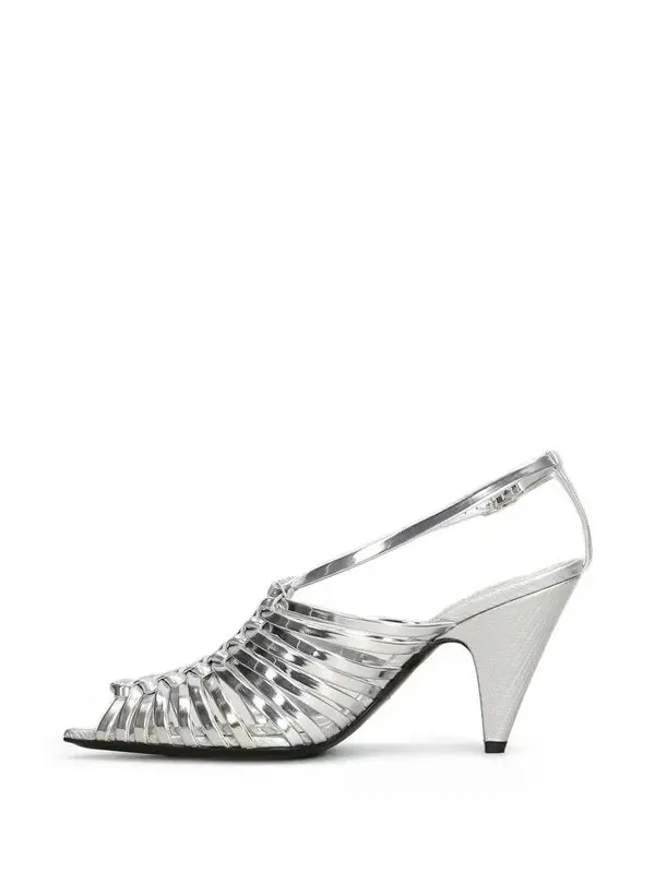 SERGIO ROSSI Wovenia Strappy Sandals