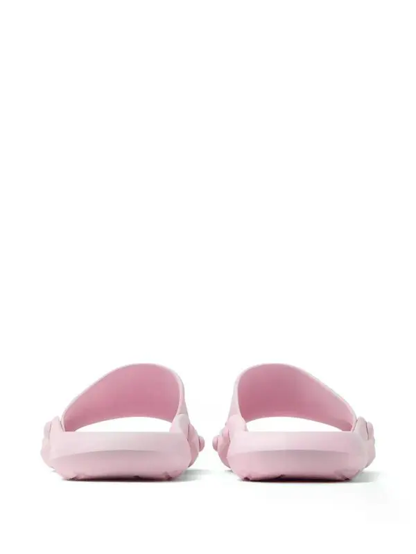 Versace Nettuno Rubber Slides - Pink