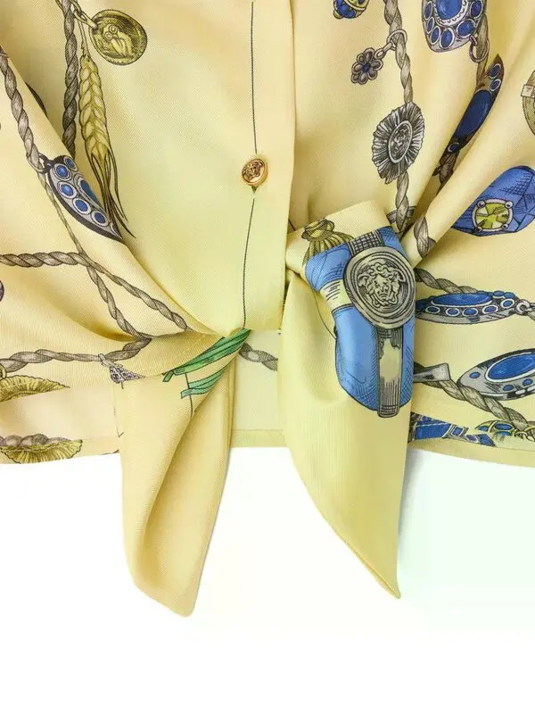Versace Jewellery Print Shirt