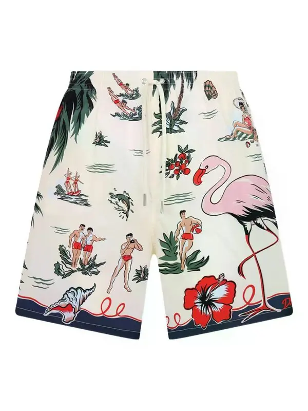 Dsquared2 Aloha Souvenir Swim Shorts