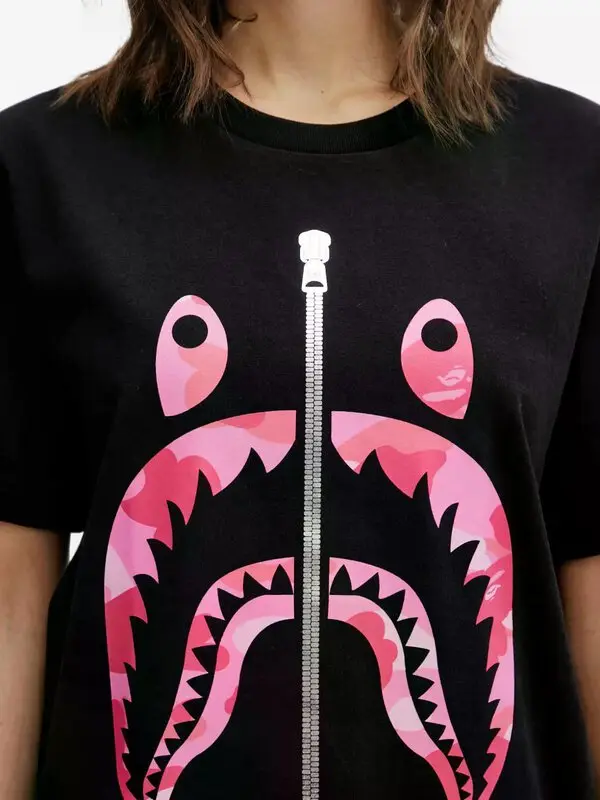 A BATHING APE Shark" Graphic T-shirt