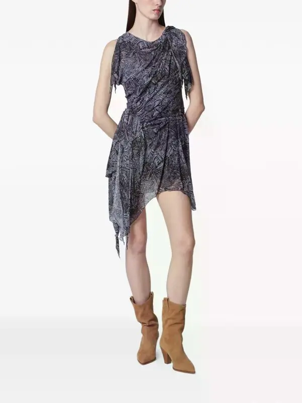 Isabel Marant Étoile Maelly Smocked Shorts - Blue