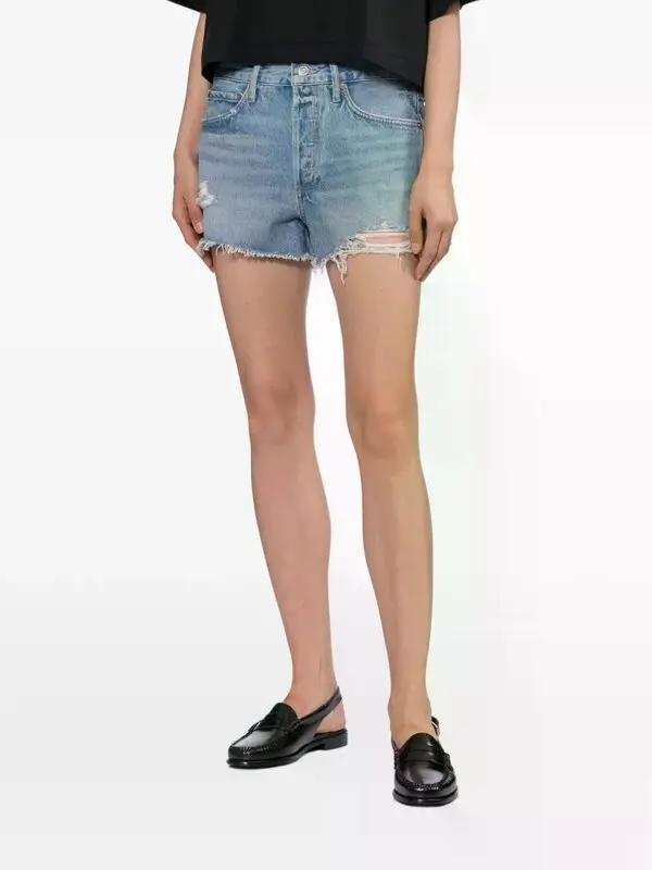 AGOLDE Parker Vintage Cut-off Denim Shorts
