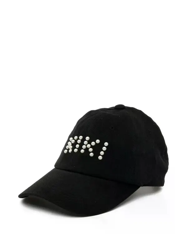 KIMHEKIM Embellished Baseball Cap - Black